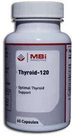 MBi Nutraceuticals Thyroid 120mg Glandular Tissue Concentrate 180 Caps – MHP Wellness